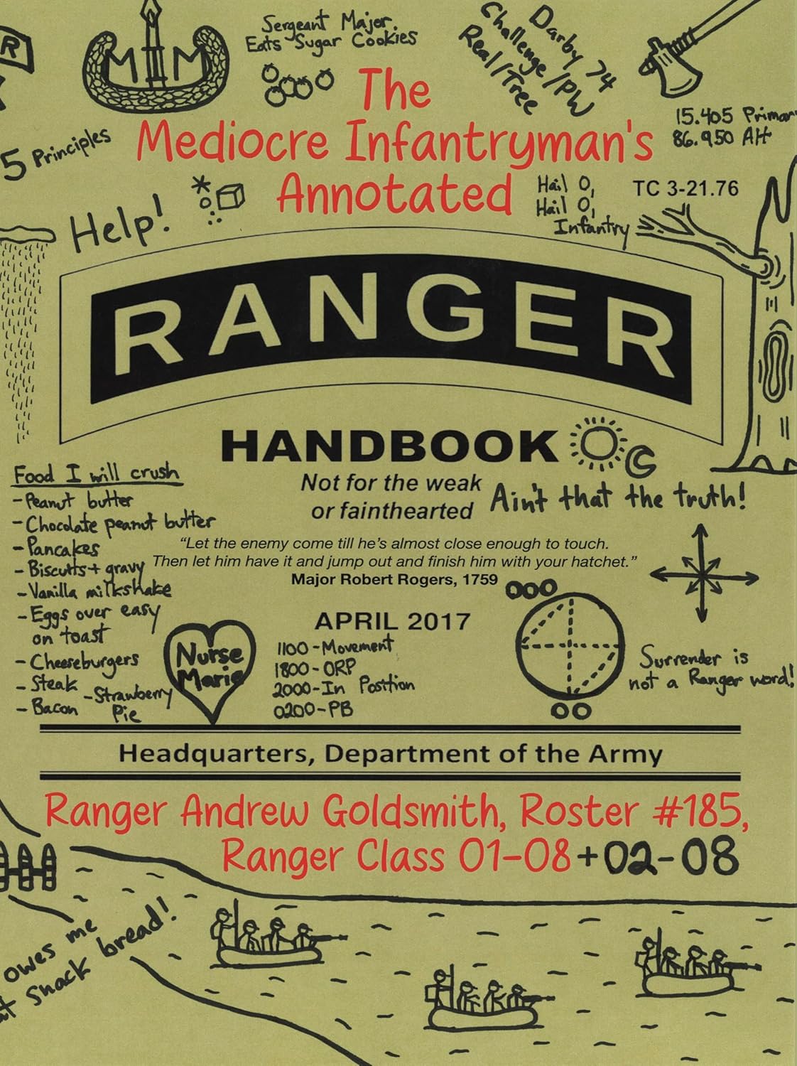 The Mediocre Infantryman’s Annotated Ranger Handbook – Double Dagger Books